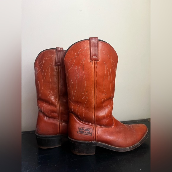 Shoes | Mens Genuine Leather Subzero Insulated Cowboy Ranch Boots In ...